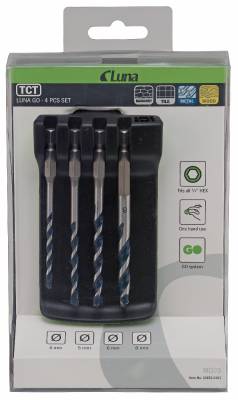 DRILL BITS SET LUNA GO MD20 - Luna tools