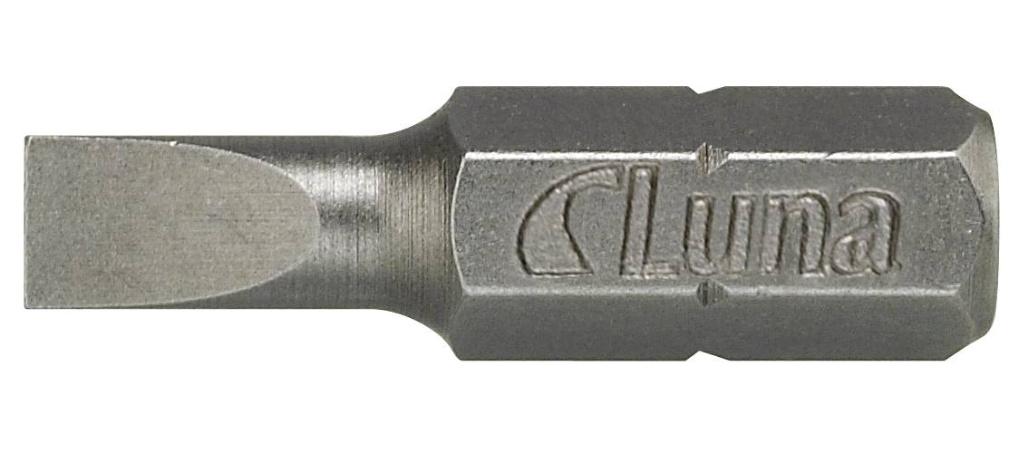 SLOTTED BITS 0.6X3.5MM 2PCS1'' - Luna tools